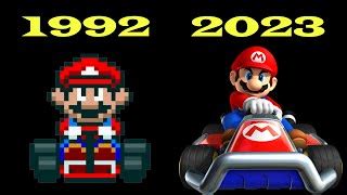 Mario Kart Evrimi L Evolution Of Mario Kart Doovi