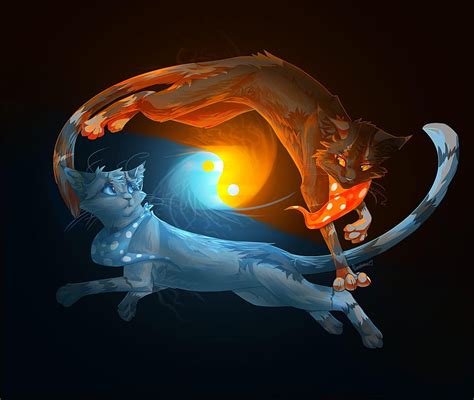 Elemental Fire And Water Wolf Spirit Element HD Wallpaper Pxfuel