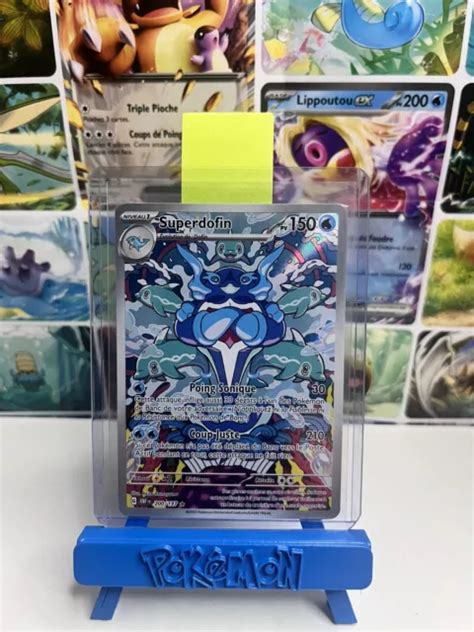 CARTE POKÉMON SUPERDOFIN AR 200 197 Flammes obsidiennes Neuve FR EV3