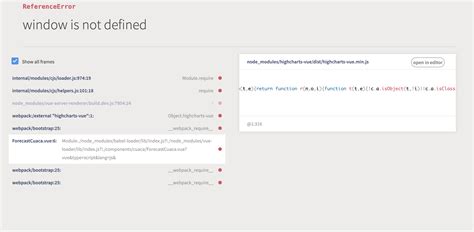 vue js nuxt js show window is not defined when load to production stack overflow