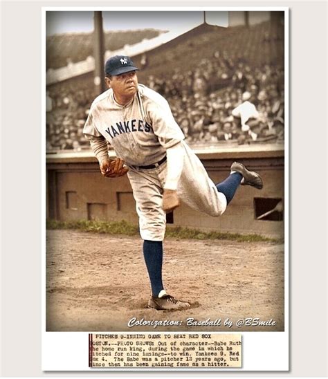 Baseball By Bsmile On Twitter Fun Fact Baseball Legend Babe Ruth
