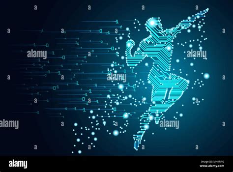 Big Data And Artificial Intelligence Concept Stock Vector Image Art
