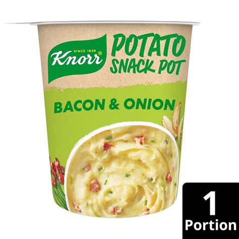 Knorr Bacon Onion Snack Pot 51 G S Kaupat Ruoan Verkkokauppa