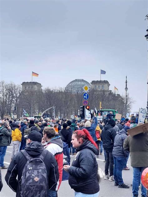 In Berlin Und Der Region Bauern Protestieren Gegen Ampel Pl Ne