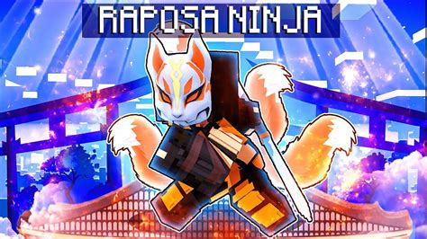 ALEX MONTE Virou A RAPOSA NINJA No MINECRAFT Alex YouTube