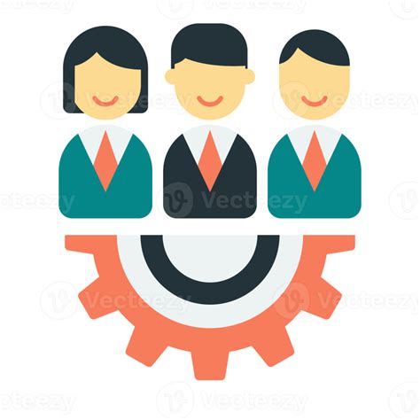 Teamwork Icon Isolated On Transparent Background Png