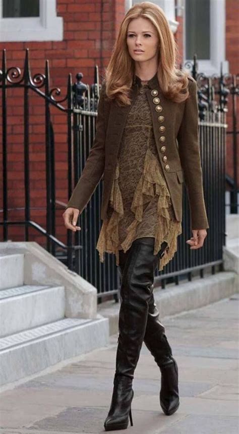 Boots Opera Gloves On Stunning Beauties Leather Thigh High Boots