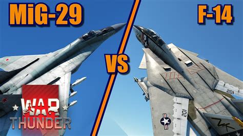 War Thunder MiG 29 Vs F 14 A New BVR KING Is Here YouTube