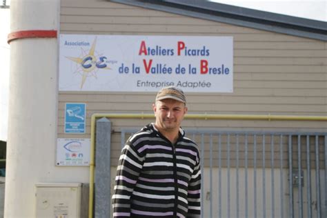 Premier travailleur de l Ésat du Tréport à signer un CDI on en parle
