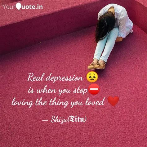 Real Depression Is Wh Quotes Writings By Black Pearl Yourquote