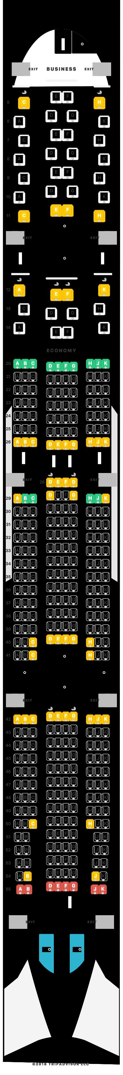 SeatGuru Seat Map Etihad SeatGuru