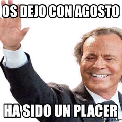 Julio Iglesias fue el rey de los memes este mes Mira los más