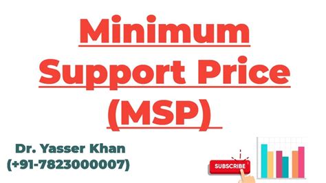 Minimum Support Price MSP YouTube