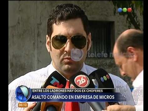 Asalto A Una Empresa De Micros En Barracas Telefe Noticias YouTube