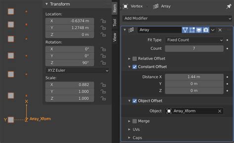 Array Modifier Offset Variation Blender Stack Exchange