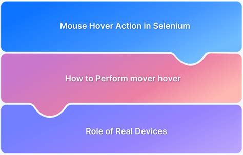 How To Perform Mouse Hover Action In Selenium Browserstack