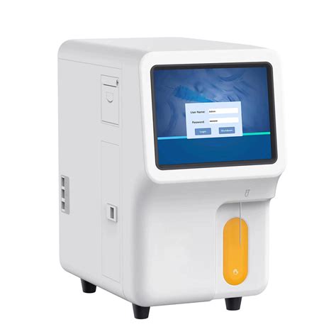Fully Automatic Three Part Diff Blood Hematology Analyzer Blood
