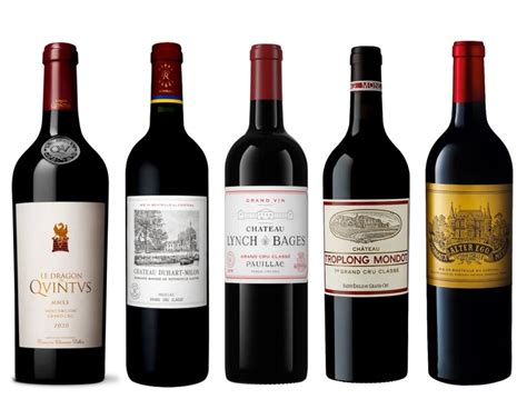 Cinq grands vins de Bordeaux 2020 à découvrir Actualités Vinalia