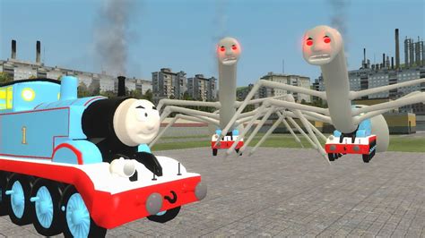 THOMAS EXE SALDIRIYOR KORKUNÇ TREN GARRY S MOD YouTube