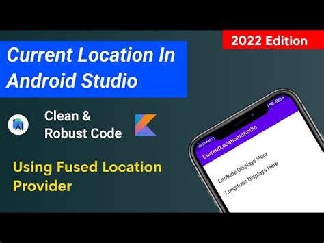 How To Get Current Location In Android Studio Using Kotlin Current
