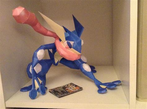 Pokemon Greninja Papercraft Free Papercraft Paper Images And Photos