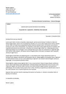Scrisoare De Intentie In Word Gratis Scrisoare Net