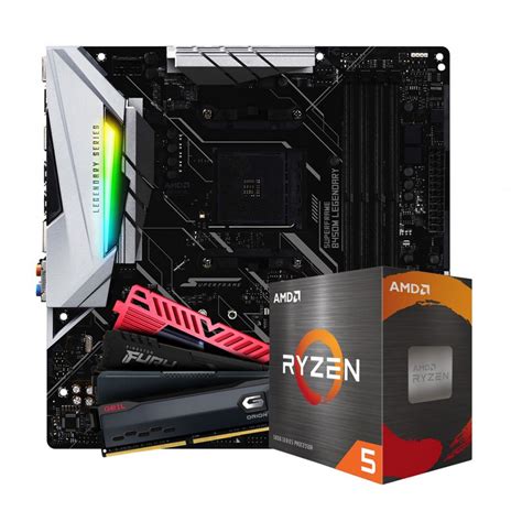 Kit Upgrade AMD Ryzen 5 4500 Placa Mãe SuperFrame B450M Gaming 8GB DDR4