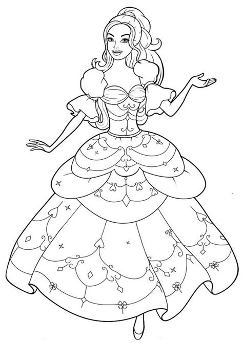 Pin By Renata On Barbie Coloring Barbie Coloring Pages Disney