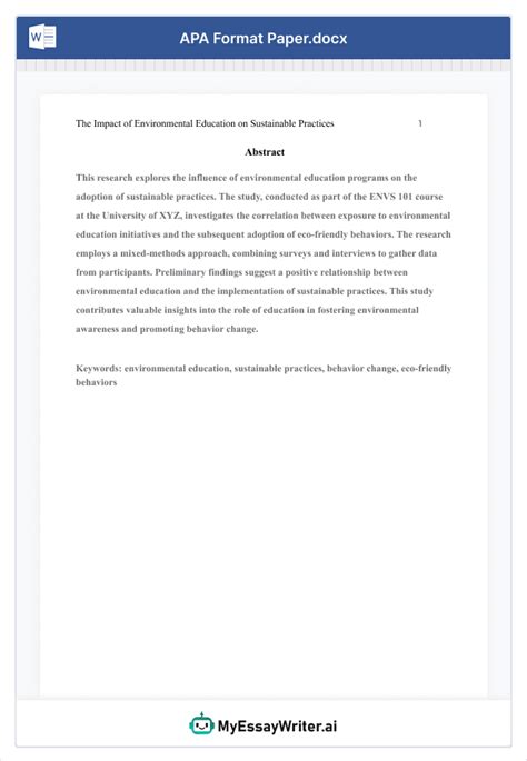 Everything You Need To Know About APA Format