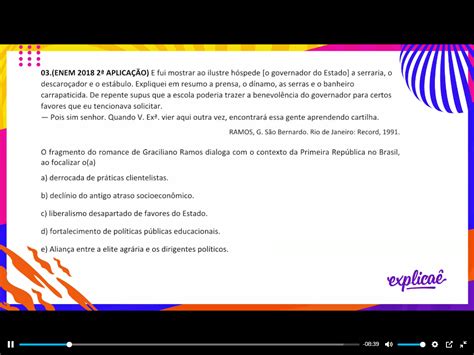 Bom dia na revisão prof André respondeu essa questão mas m Explicaê