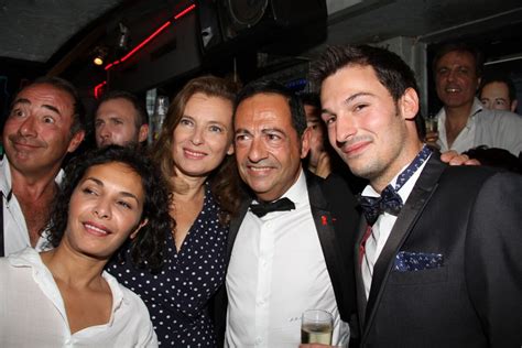 Photo Exclusif Valérie Trierweiler Saïda Jawad Jean Luc Romero et