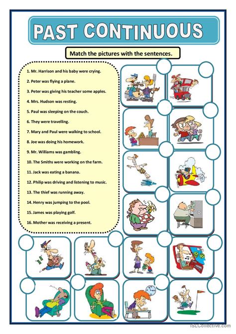 Past Simple Past Continuous Speaking
