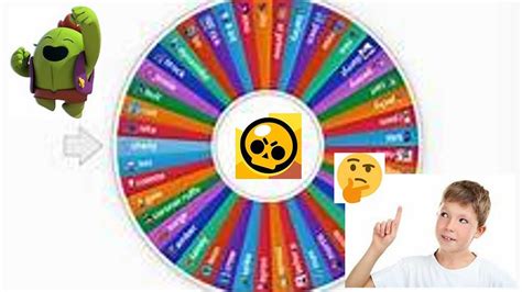 LA RULETA DECIDE A QUE BRAWLER ME PONGO EN BRAWL STARS YouTube