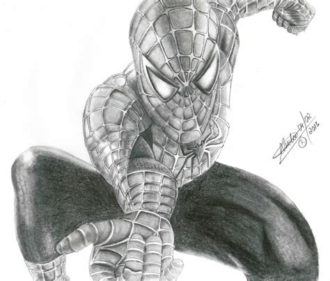 Spiderman Drawing Pencil At PaintingValley Explore Collection Of