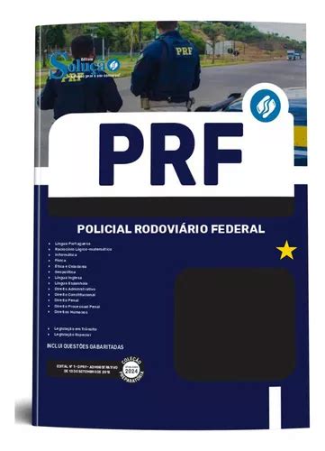 Apostila Completa Policial Rodoviário Federal Prf 2024 Editora