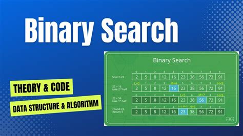 binary search algorithm data structure and algorithm bangla tutorial youtube