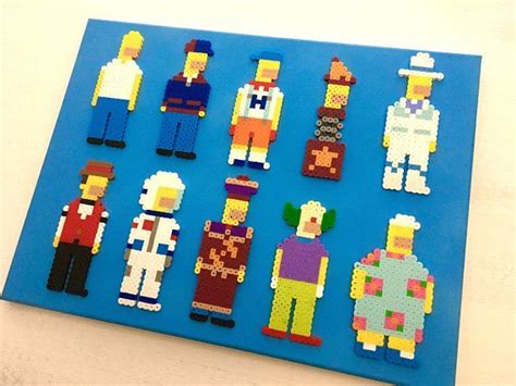 Many Faces Of Homer Simpson Retro Simpsons Pixel Art 8 Bit Sprites