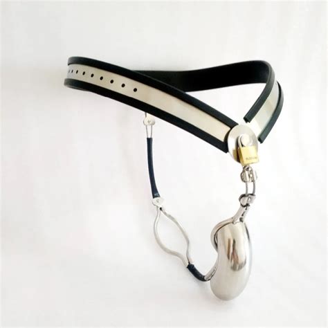 Male Chastity Cage Stainless Steel Male Chastity Belt Fully Adjustable