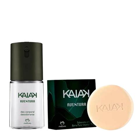 KIT PRESENTE NATURA KAIAK AVENTURA DESODORANTE SPRAY CORPORAL 100ML