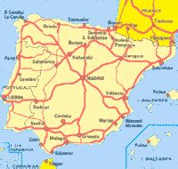 Carte Routi Re Espagne Portugal Voyage Carte Plan