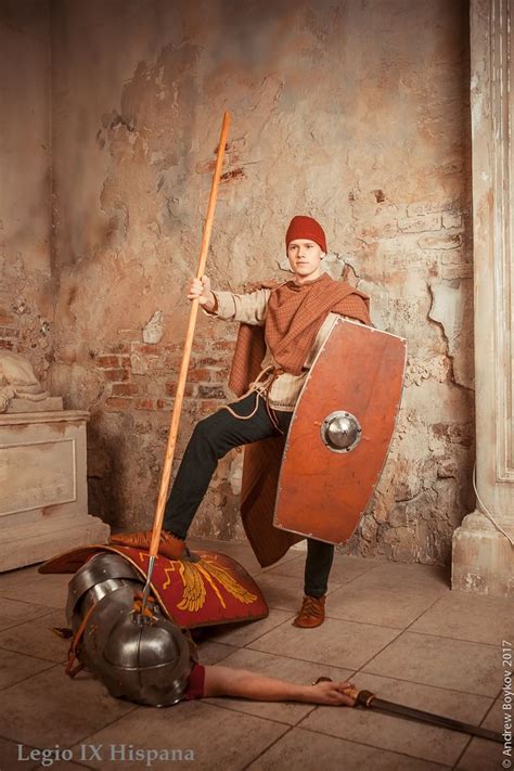 Barbarian Legio IX Hispana Древний рим Средневековые доспехи