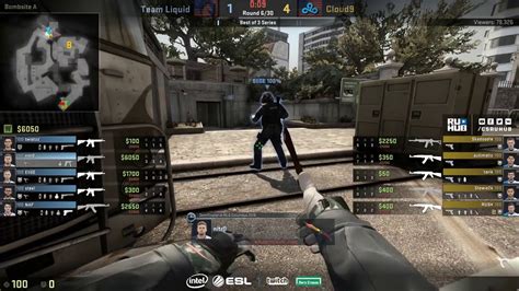 IEM Katowice 2018 Liquid Vs Cloud9 BO3 Map2 Overpass Enkanis