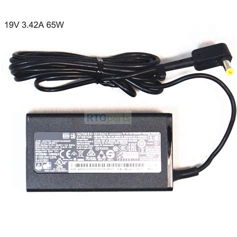 19V 3 42A Acer 65W Power Adapter Charger Compatible PA 1650 86 PA 1650