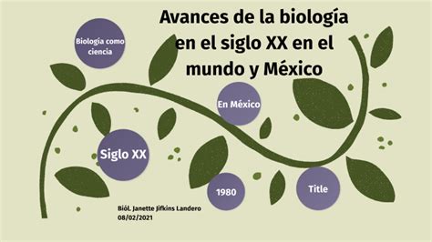 Avances de la Biología en el siglo XX en el mundo y México by Janette