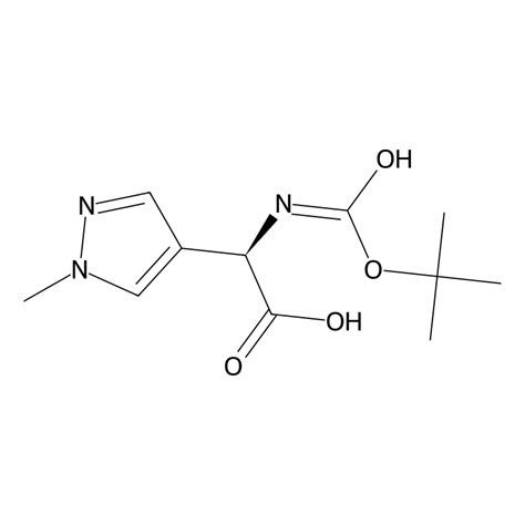 Buy 2R 2 Tert Butoxy Carbonyl Amino 2 1 Methyl 1H Pyrazol 4 Yl