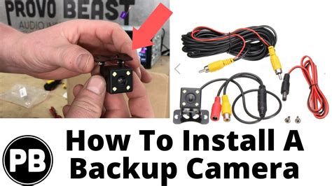 Car Rear View Camera Installation Guide