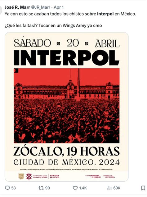 Los mejores MEMES que dejó el anuncio del concierto de Interpol en la