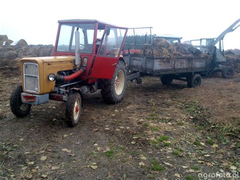 Zdj Cie Traktor Ursus C Rozrzutnik Id Galeria Rolnicza