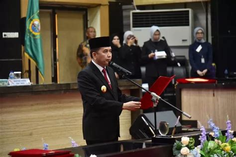 Lantik Empat Pejabat Eselon II Pj Gubernur Agus Fatoni Harian Kami