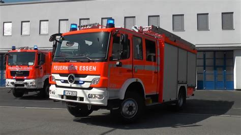 Neues HLF PTLF Der Feuerwehr Essen Feuerwache 1 YouTube